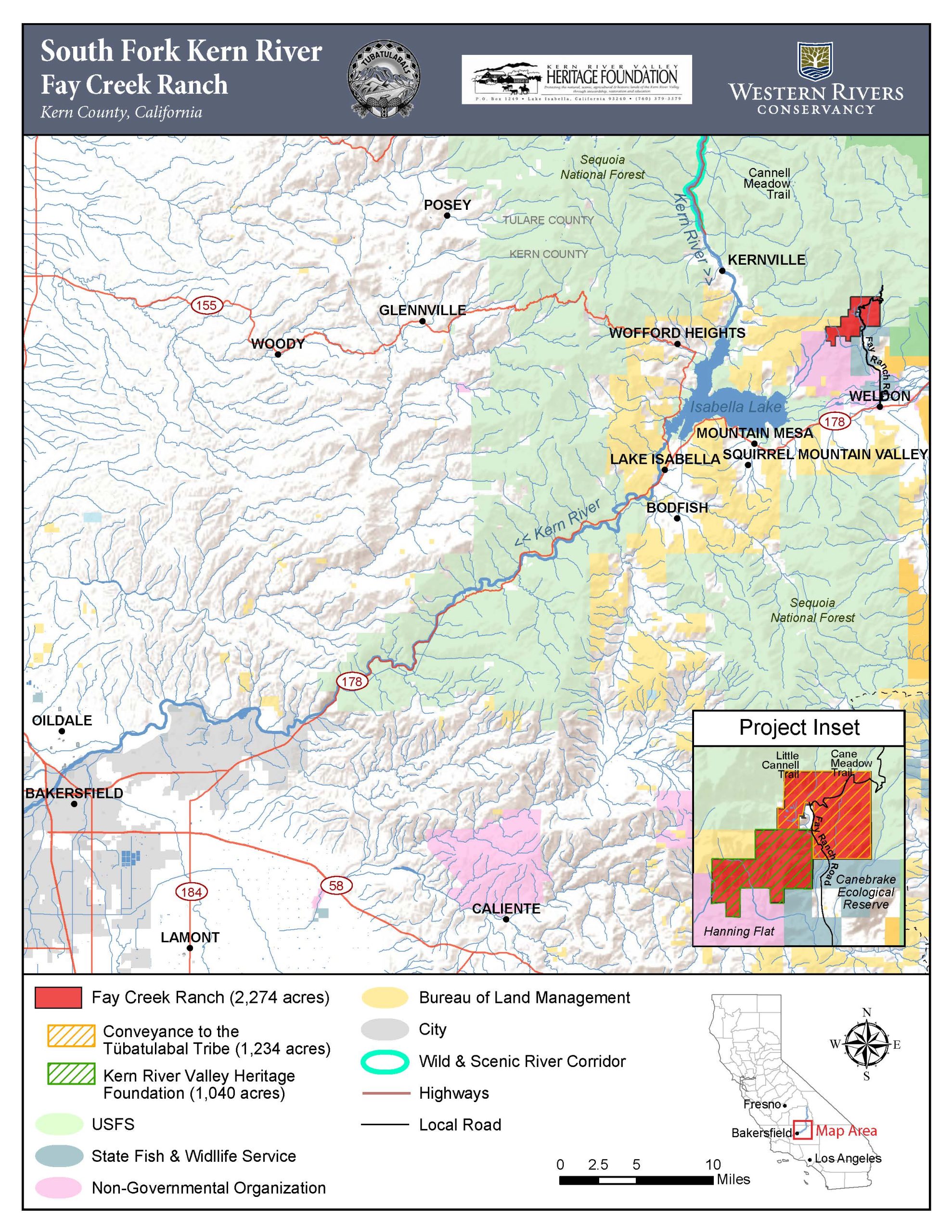 Ancestral lands back in the hands of Kern River Valley tribe that had ...